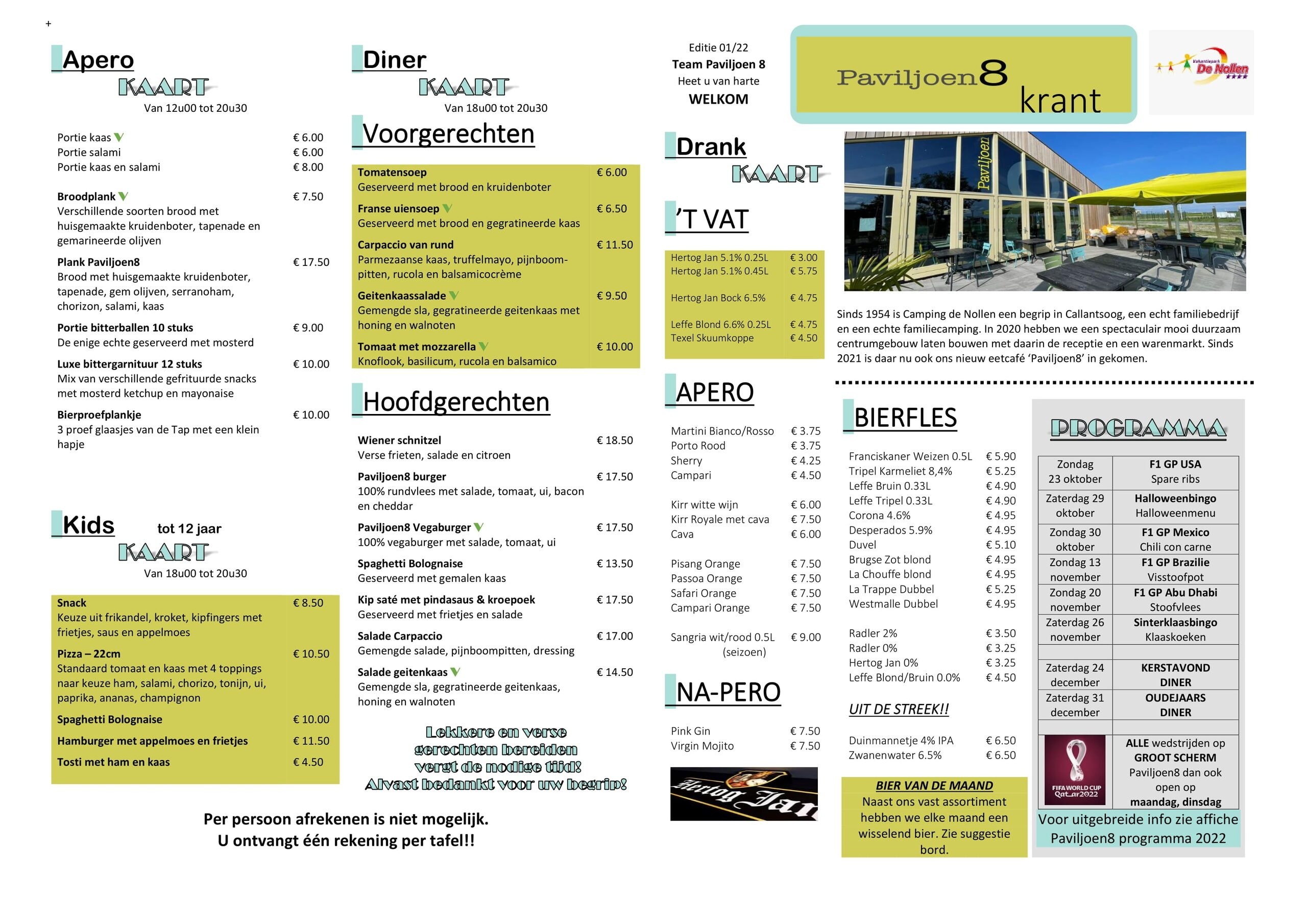 Paviljoen8 en 8ToGo